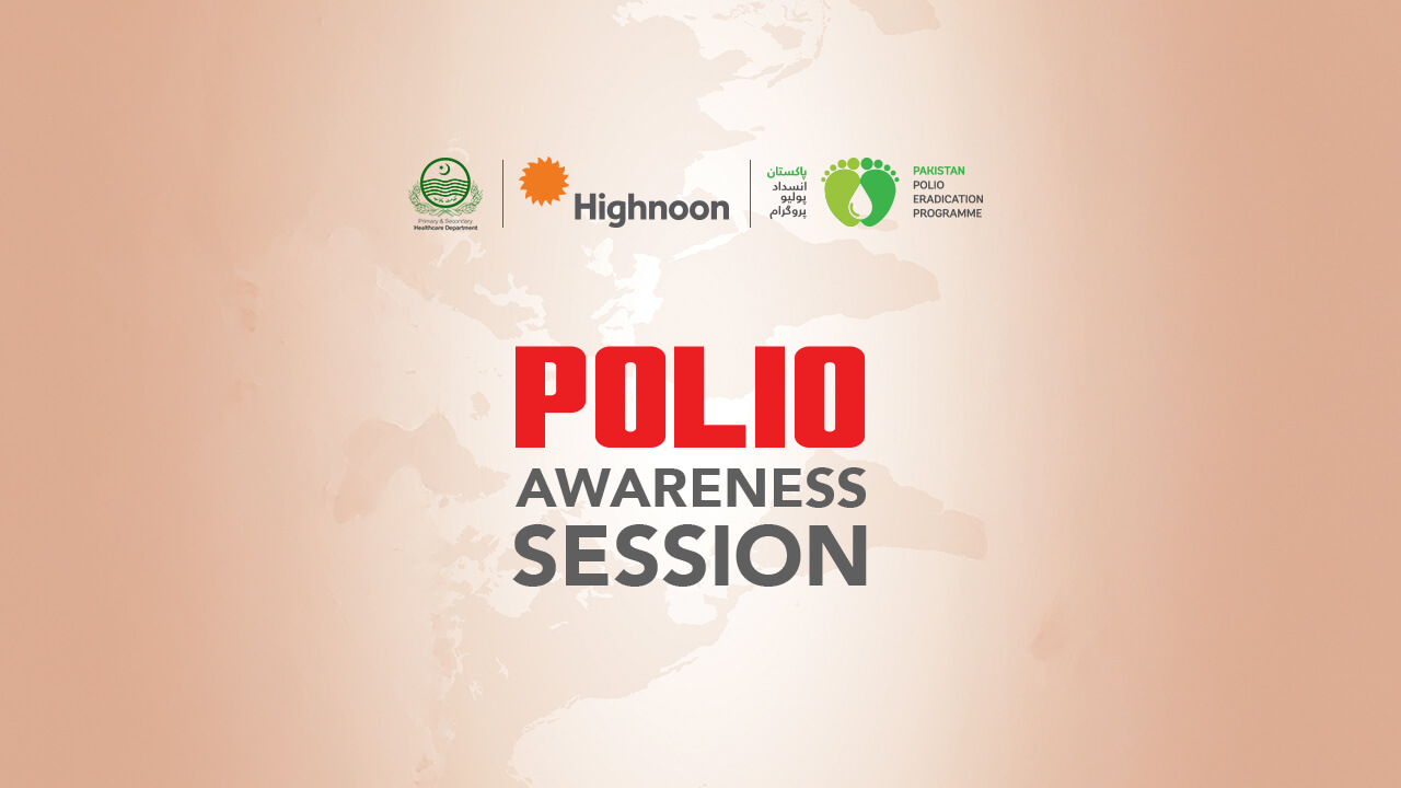 Polio Awareness Session at Highnoon - Highnoon